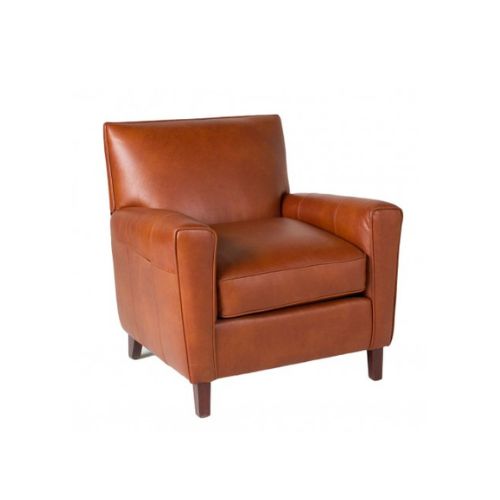 Chestnut Leather Chair – Arenson Props