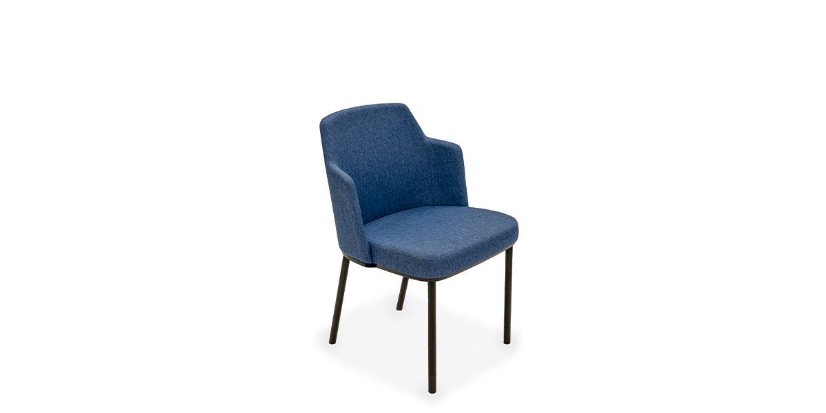 Blue Knoll Arm Chair – Arenson Props