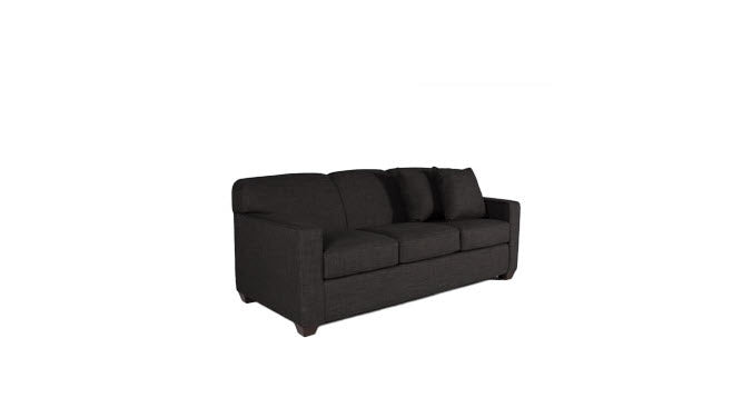 79" Grey Sofa – Arenson Props