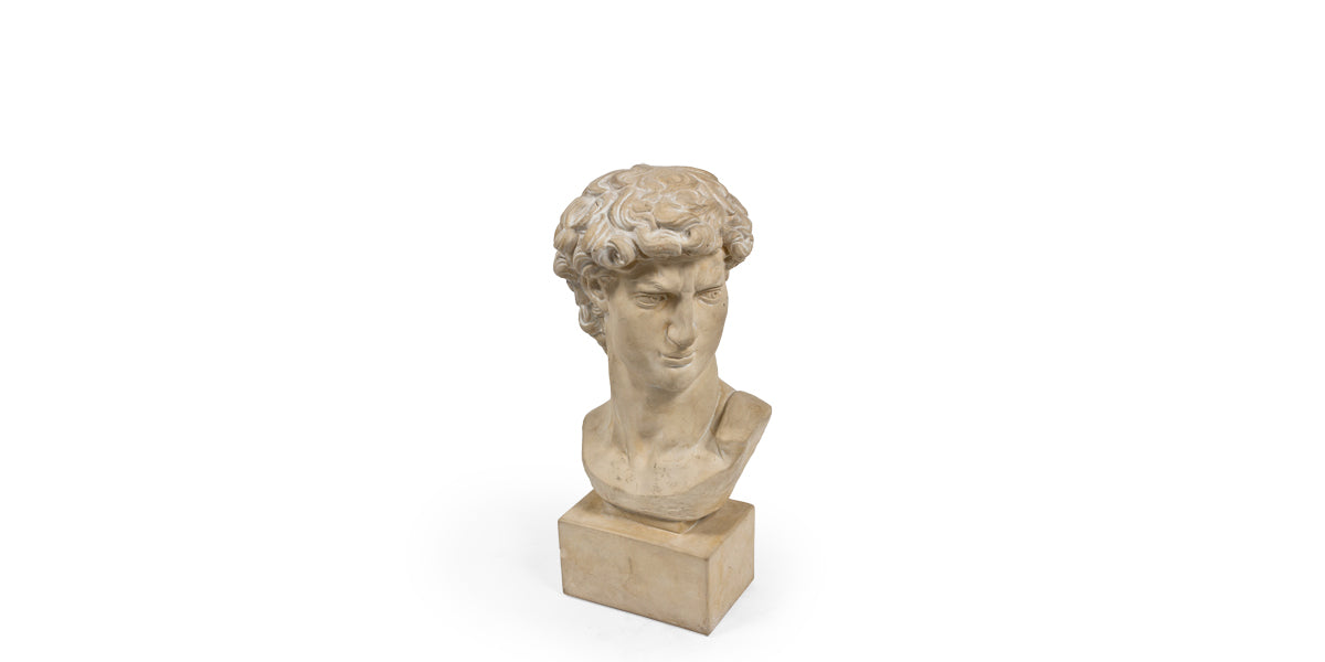 Plaster Bust: David – Arenson Props
